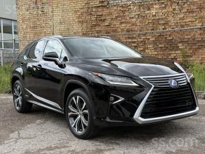 Black Lexus RX 2016 in Jelgava, with an engine capacity of 3.50 L and mileage of 176 thousand km for 25300 €, photo  on AUTOMOTO.COM.LV