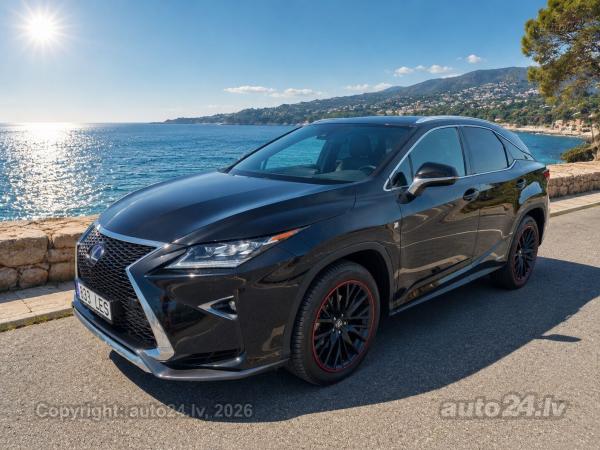 Melns Lexus RX 2017 Tallina, ar dzinēja tilpumu 3.50 L un nobraukumu 139 tūkst. km par 36500 €, foto 1 vietnē AUTOMOTO.COM.LV