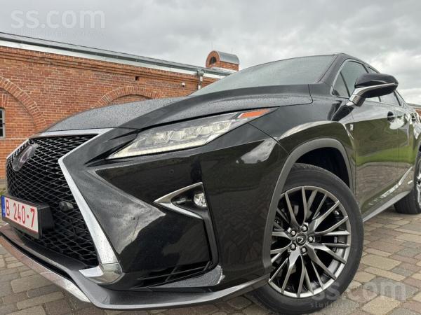 Melns Lexus RX 2017 Daugavpils, ar dzinēja tilpumu 3.50 L un nobraukumu 184 tūkst. km par 29450 €, foto 1 vietnē AUTOMOTO.COM.LV