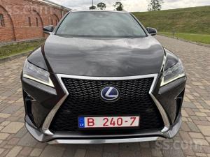 Black Lexus RX 2017 in Daugavpils, with an engine capacity of 3.50 L and mileage of 184 thousand km for 29450 €, photo 11 on AUTOMOTO.COM.LV