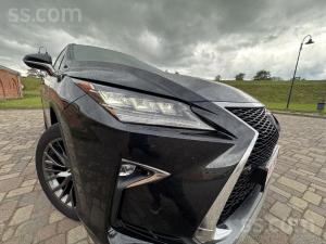 Black Lexus RX 2017 in Daugavpils, with an engine capacity of 3.50 L and mileage of 184 thousand km for 29450 €, photo 32 on AUTOMOTO.COM.LV