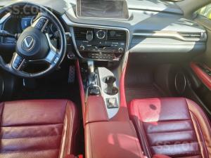 Black Lexus RX 2017 in Riga, with an engine capacity of 3.50 L and mileage of 240 thousand km for 23990 €, photo 14 on AUTOMOTO.COM.LV