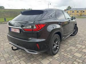 Black Lexus RX 2017 in Daugavpils, with an engine capacity of 3.50 L and mileage of 184 thousand km for 29500 €, photo 16 on AUTOMOTO.COM.LV