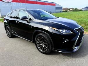 Black Lexus RX 2018 in Riga, with an engine capacity of 3.50 L and mileage of 0 thousand km for 24900 €, photo  on AUTOMOTO.COM.LV