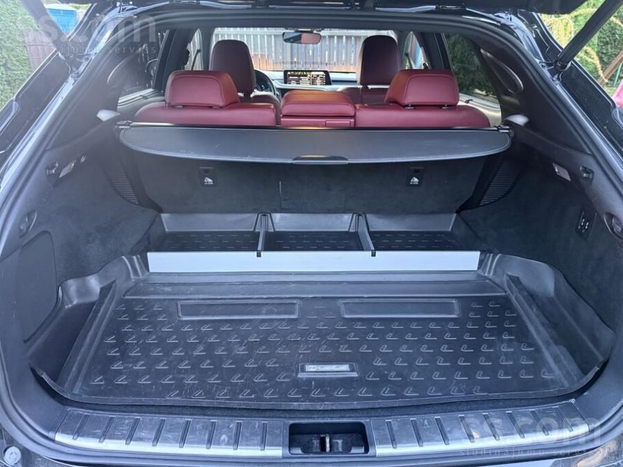 Melns Lexus RX 2018 Valmiera, ar dzinēja tilpumu 3.50 L un nobraukumu 162 tūkst. km par 29950 €, foto 7 vietnē AUTOMOTO.COM.LV