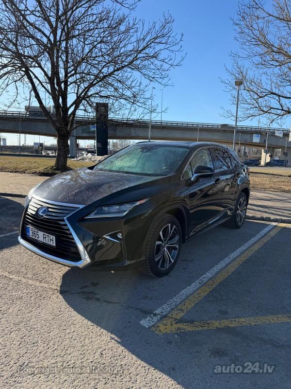 Black Lexus RX 2019 in Tallinn, with an engine capacity of 3.50 L and mileage of 87 thousand km for 33900 €, photo 5 on AUTOMOTO.COM.LV