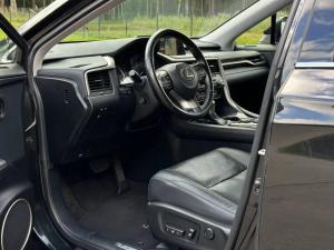 Black Lexus RX 2019 in Riga, with an engine capacity of 3.50 L and mileage of 157 thousand km for 35990 €, photo 21 on AUTOMOTO.COM.LV