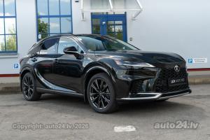 Black Lexus RX 2025 in Vilnius, with an engine capacity of 0.00 L and mileage of 13 thousand km for 76900 €, photo  on AUTOMOTO.COM.LV
