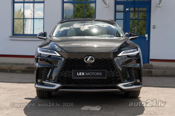 Black Lexus RX 2025 in Vilnius, with an engine capacity of 0.00 L and mileage of 13 thousand km for 76900 €, photo 7 on AUTOMOTO.COM.LV