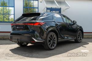 Black Lexus RX 2025 in Vilnius, with an engine capacity of 0.00 L and mileage of 13 thousand km for 76900 €, photo 9 on AUTOMOTO.COM.LV