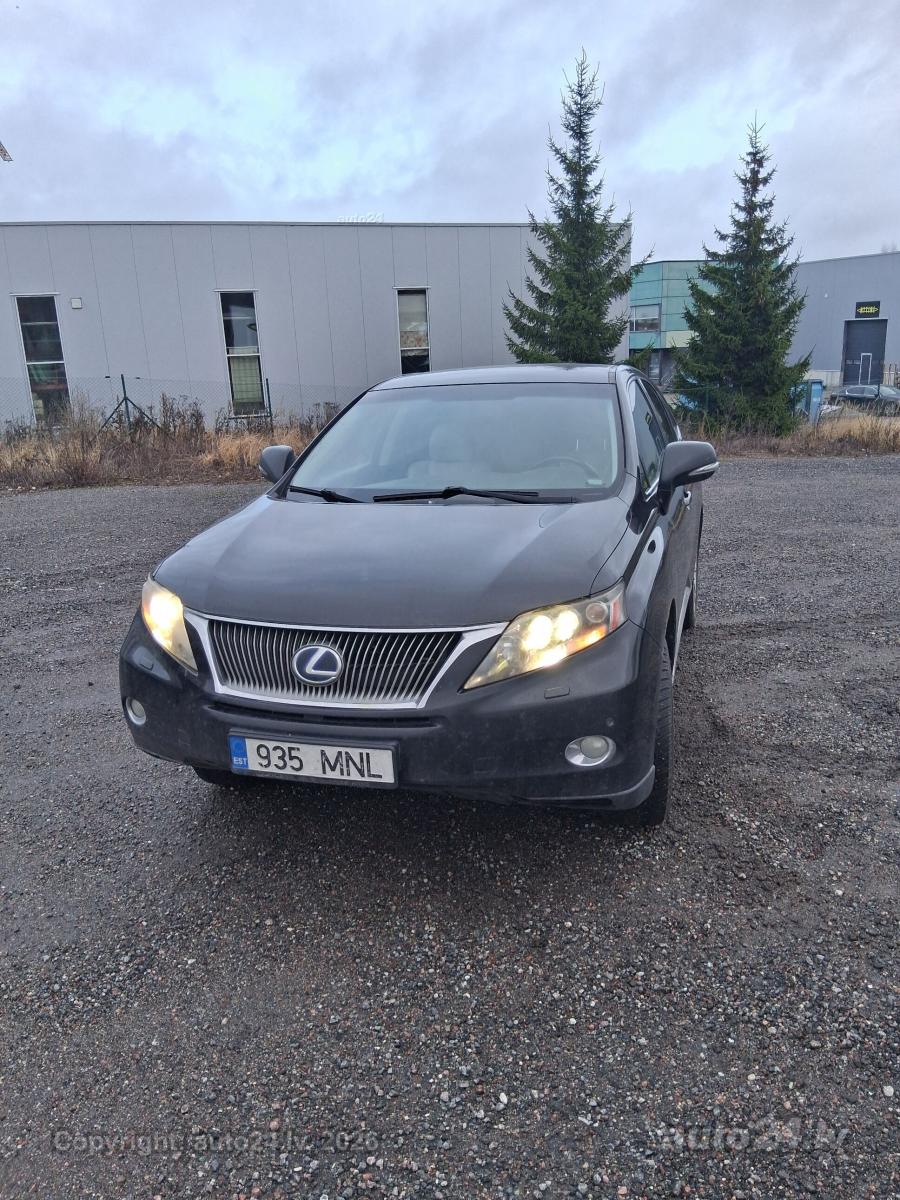 Melns Lexus RX 2011 Tallina, ar dzinēja tilpumu 3.50 L un nobraukumu 300 tūkst. km par 6200 €, foto 1 vietnē AUTOMOTO.COM.LV