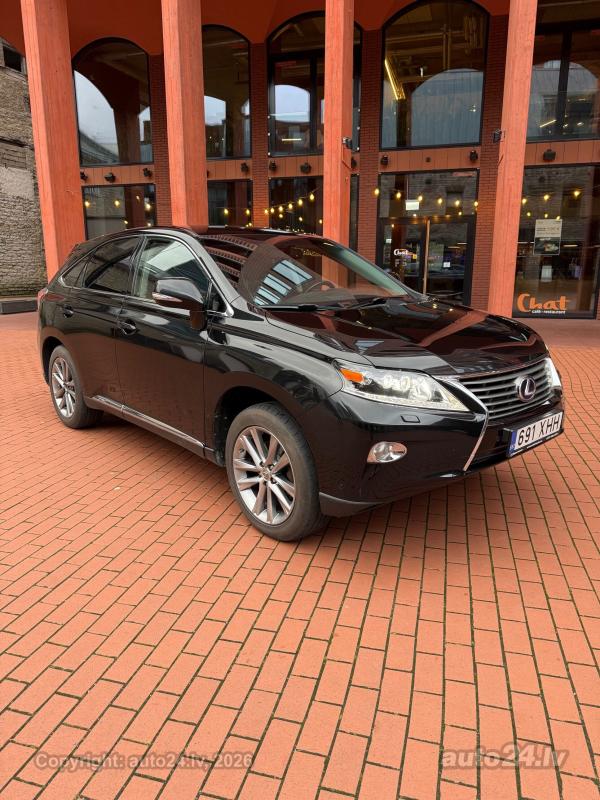 Melns Lexus RX 2014 Tallina, ar dzinēja tilpumu 3.50 L un nobraukumu 335 tūkst. km par 13900 €, foto 1 vietnē AUTOMOTO.COM.LV