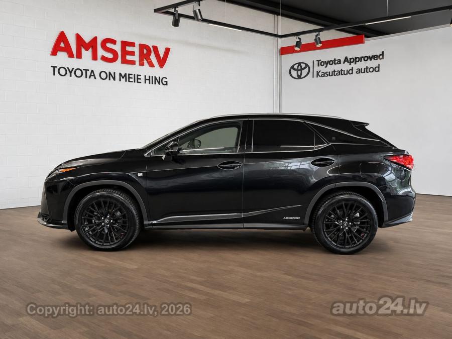 Black Lexus RX 2017 in Tallinn, with an engine capacity of 3.50 L and mileage of 140 thousand km for 31990 €, photo 4 on AUTOMOTO.COM.LV