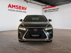 Black Lexus RX 2017 in Tallinn, with an engine capacity of 3.50 L and mileage of 140 thousand km for 31990 €, photo 6 on AUTOMOTO.COM.LV
