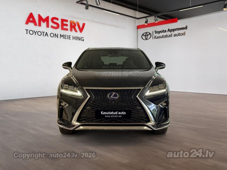 Black Lexus RX 2017 in Tallinn, with an engine capacity of 3.50 L and mileage of 140 thousand km for 31990 €, photo 6 on AUTOMOTO.COM.LV