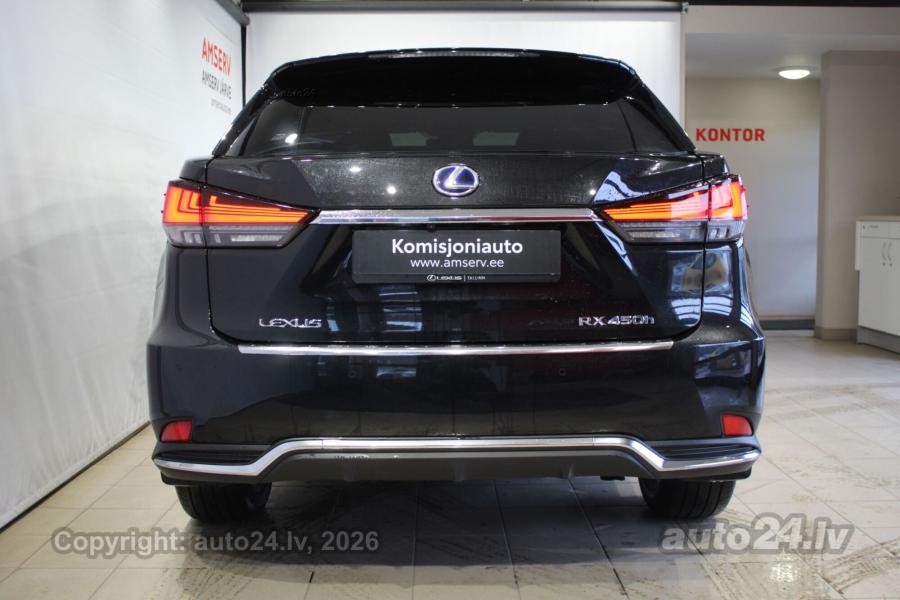 Black Lexus RX 2021 in Tallinn, with an engine capacity of 3.50 L and mileage of 77 thousand km for 45990 €, photo 5 on AUTOMOTO.COM.LV