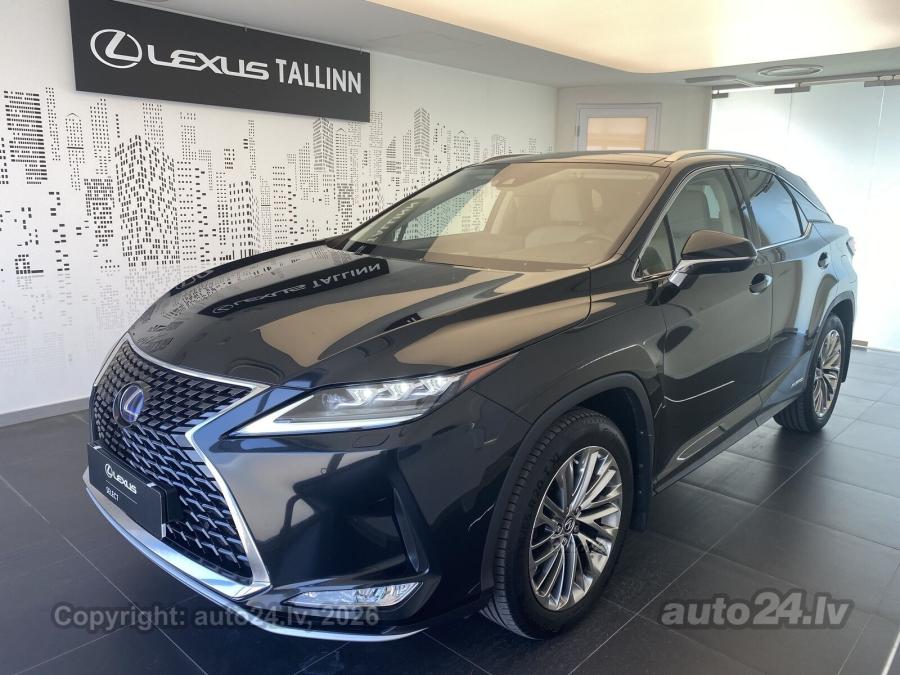 Melns Lexus RX 2021 Tallina, ar dzinēja tilpumu 3.50 L un nobraukumu 60 tūkst. km par 55000 €, foto 1 vietnē AUTOMOTO.COM.LV