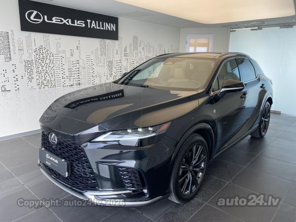 Black Lexus RX 2023 in Tallinn, with an engine capacity of 2.50 L and mileage of 36 thousand km for 67900 €, photo 1 on AUTOMOTO.COM.LV