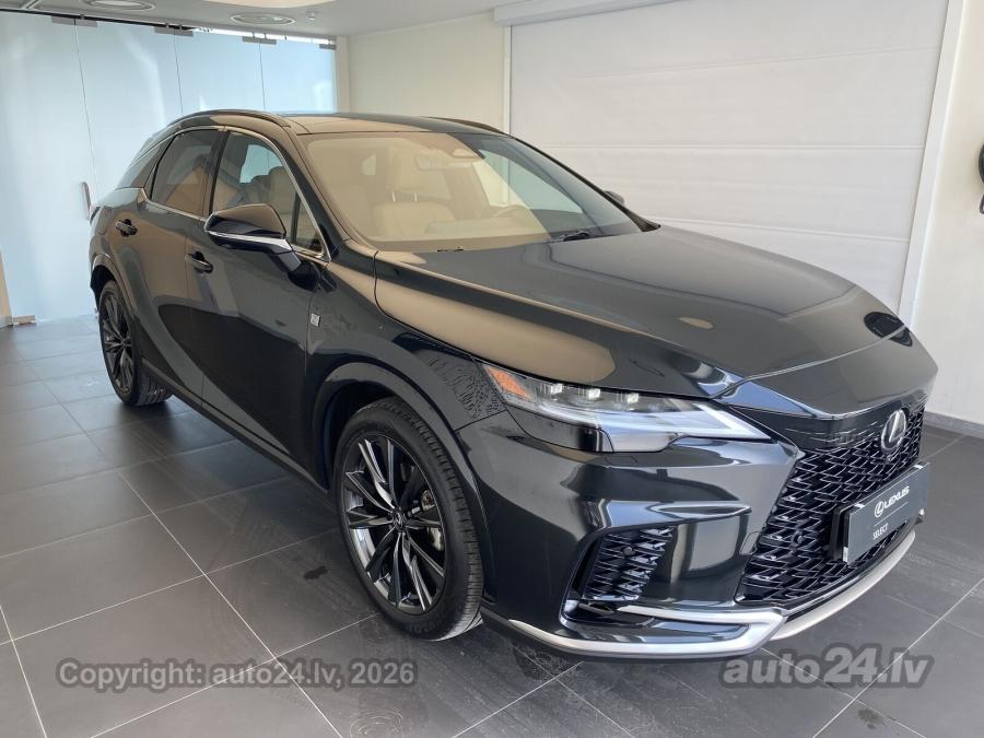 Black Lexus RX 2023 in Tallinn, with an engine capacity of 2.50 L and mileage of 36 thousand km for 67900 €, photo 6 on AUTOMOTO.COM.LV
