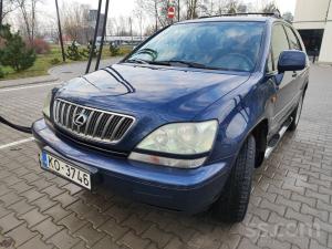 Синий Лексус РХ 2001 в Рига, объемом двигателя 3.00 л и пробегом 315 тыс. км за 2100 €, фото  на AUTOMOTO.COM.LV