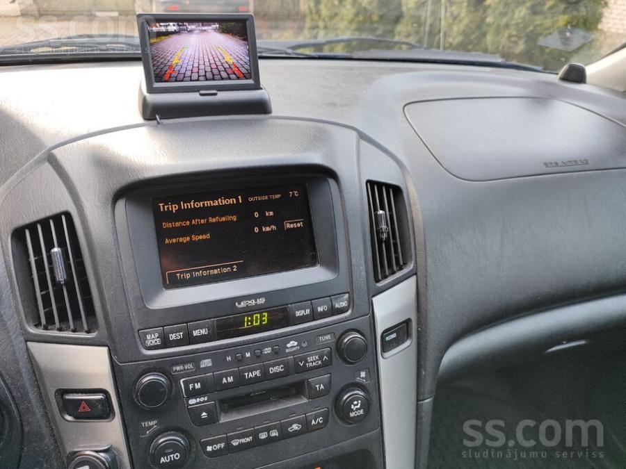 Синий Лексус РХ 2001 в Рига, объемом двигателя 3.00 л и пробегом 315 тыс. км за 2100 €, фото 7 на AUTOMOTO.COM.LV