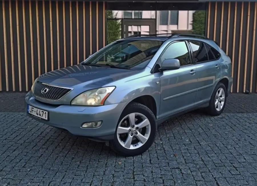 Blue Lexus RX 2004 in Riga, with an engine capacity of 3.30 L and mileage of 152 thousand km for 5950 €, photo 1 on AUTOMOTO.COM.LV