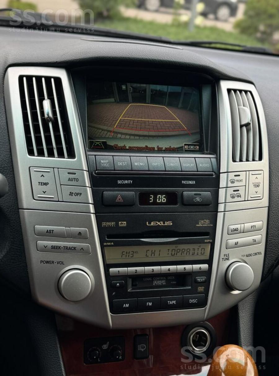 Zils Lexus RX 2007 Rīga, ar dzinēja tilpumu 3.30 L un nobraukumu 381 tūkst. km par 3900 €, foto 19 vietnē AUTOMOTO.COM.LV
