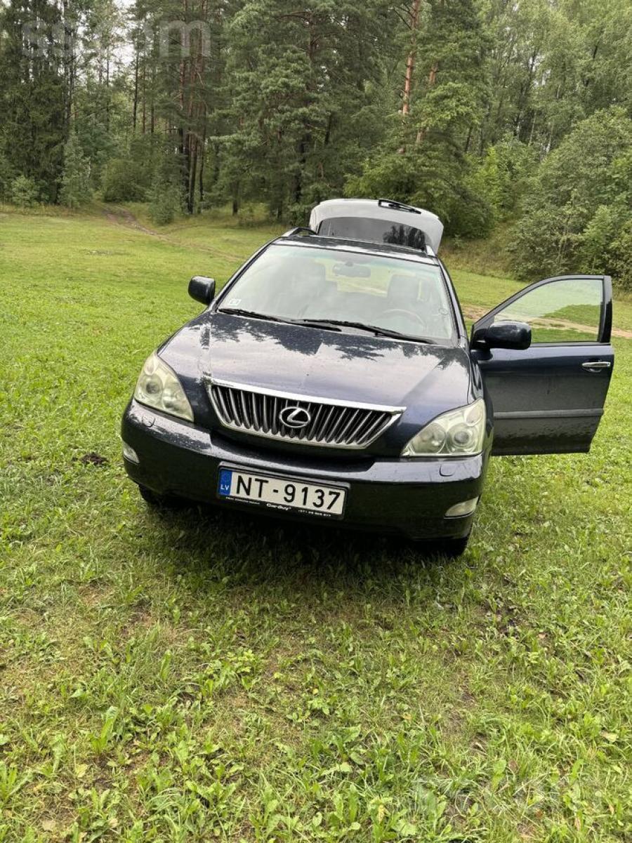 Blue Lexus RX 2008 in Dobele, with an engine capacity of 3.50 L and mileage of 350 thousand km for 3500 €, photo 1 on AUTOMOTO.COM.LV