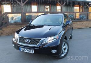 Blue Lexus RX 2009 in Riga, with an engine capacity of 3.50 L and mileage of 0 thousand km for 9550 €, photo  on AUTOMOTO.COM.LV