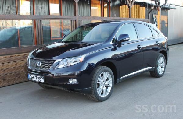 Zils Lexus RX 2009 Rīga, ar dzinēja tilpumu 3.50 L un nobraukumu 0 tūkst. km par 9450 €, foto 5 vietnē AUTOMOTO.COM.LV