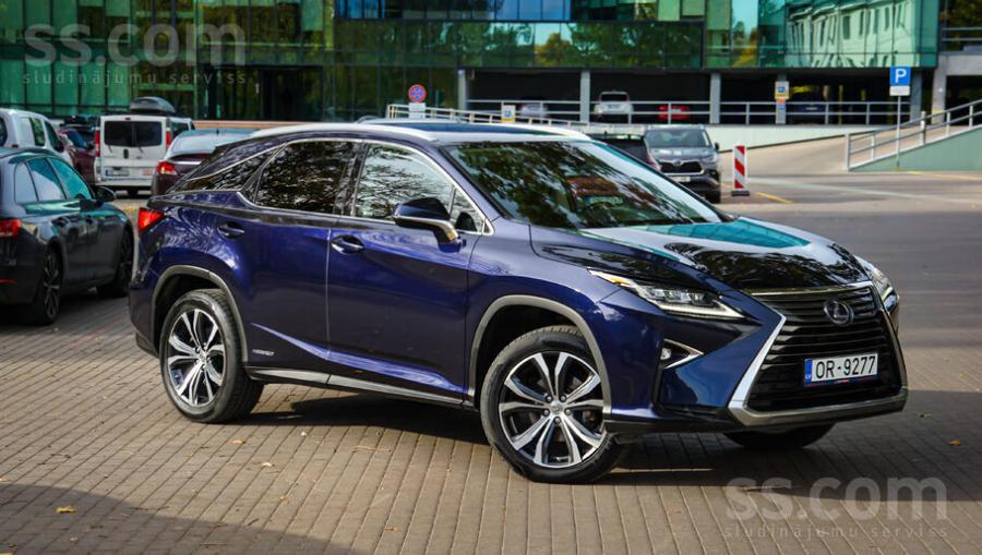 Zils Lexus RX 2016 Rīga, ar dzinēja tilpumu 3.50 L un nobraukumu 192 tūkst. km par 25950 €, foto 4 vietnē AUTOMOTO.COM.LV