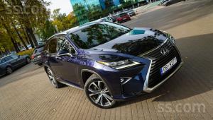 Zils Lexus RX 2016 Rīga, ar dzinēja tilpumu 3.50 L un nobraukumu 192 tūkst. km par 25950 €, foto 5 vietnē AUTOMOTO.COM.LV