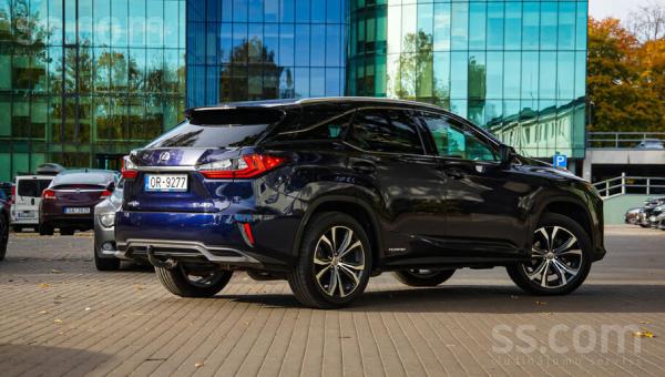 Zils Lexus RX 2016 Rīga, ar dzinēja tilpumu 3.50 L un nobraukumu 192 tūkst. km par 25950 €, foto 6 vietnē AUTOMOTO.COM.LV