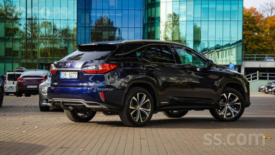 Zils Lexus RX 2016 Rīga, ar dzinēja tilpumu 3.50 L un nobraukumu 192 tūkst. km par 25950 €, foto 6 vietnē AUTOMOTO.COM.LV