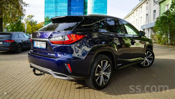Zils Lexus RX 2016 Rīga, ar dzinēja tilpumu 3.50 L un nobraukumu 192 tūkst. km par 25950 €, foto 7 vietnē AUTOMOTO.COM.LV