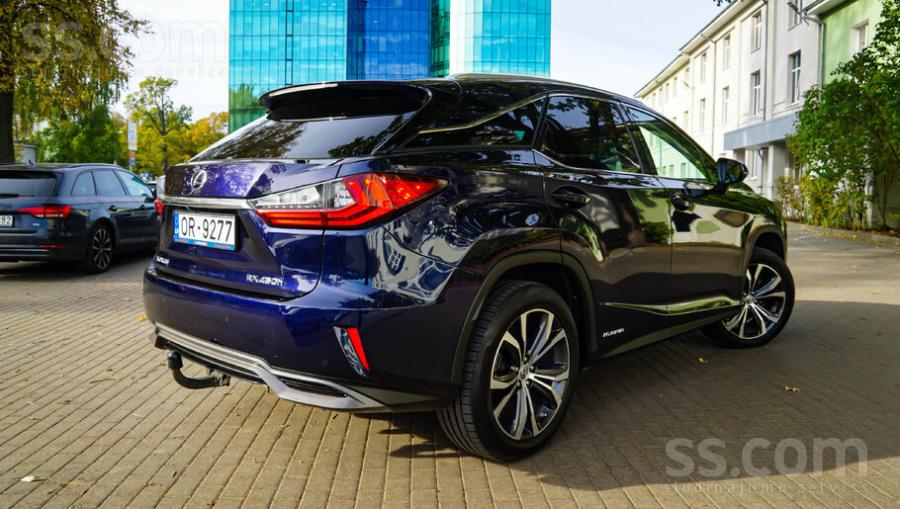 Zils Lexus RX 2016 Rīga, ar dzinēja tilpumu 3.50 L un nobraukumu 192 tūkst. km par 25950 €, foto 7 vietnē AUTOMOTO.COM.LV