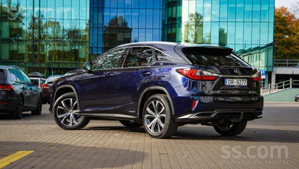 Zils Lexus RX 2016 Rīga, ar dzinēja tilpumu 3.50 L un nobraukumu 192 tūkst. km par 25950 €, foto 8 vietnē AUTOMOTO.COM.LV