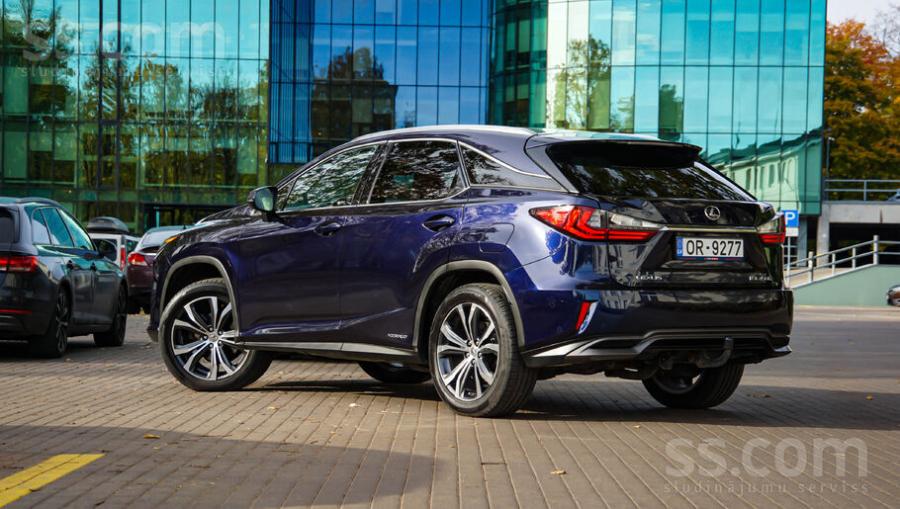 Zils Lexus RX 2016 Rīga, ar dzinēja tilpumu 3.50 L un nobraukumu 192 tūkst. km par 25950 €, foto 8 vietnē AUTOMOTO.COM.LV
