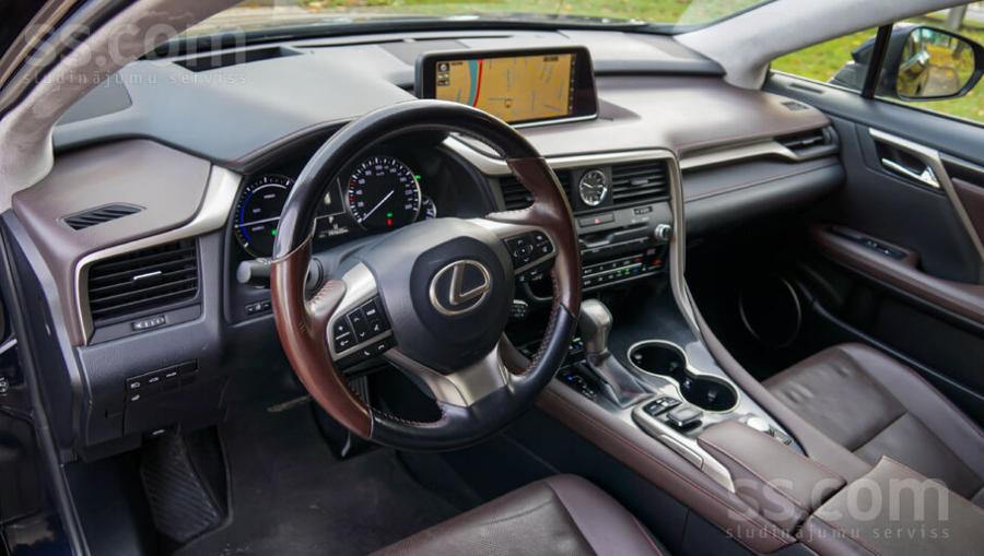 Zils Lexus RX 2016 Rīga, ar dzinēja tilpumu 3.50 L un nobraukumu 192 tūkst. km par 25950 €, foto 17 vietnē AUTOMOTO.COM.LV