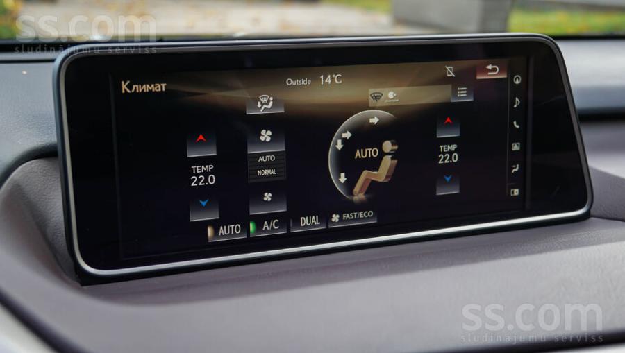 Zils Lexus RX 2016 Rīga, ar dzinēja tilpumu 3.50 L un nobraukumu 192 tūkst. km par 25950 €, foto 27 vietnē AUTOMOTO.COM.LV