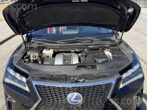 Blue Lexus RX 2017 in Riga, with an engine capacity of 3.50 L and mileage of 155 thousand km for 35900 €, photo 17 on AUTOMOTO.COM.LV
