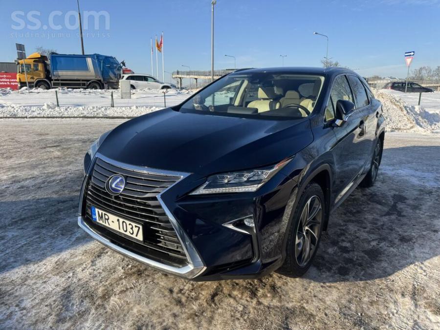 Синий Лексус РХ 2017 в Рига, объемом двигателя 3.50 л и пробегом 150 тыс. км за 30900 €, фото 1 на AUTOMOTO.COM.LV