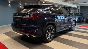 Blue Lexus RX 2018 in Riga, with an engine capacity of 2.00 L and mileage of 125 thousand km for 24900 €, photo  on AUTOMOTO.COM.LV