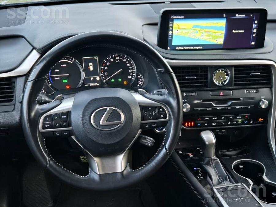 Blue Lexus RX 2021 in Jurmala, with an engine capacity of 3.50 L and mileage of 115 thousand km for 37990 €, photo 11 on AUTOMOTO.COM.LV
