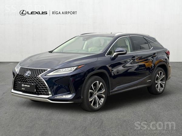 Blue Lexus RX 2021 in Riga, with an engine capacity of 3.50 L and mileage of 76 thousand km for 37900 €, photo 1 on AUTOMOTO.COM.LV