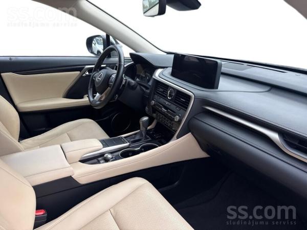 Blue Lexus RX 2021 in Riga, with an engine capacity of 3.50 L and mileage of 76 thousand km for 37900 €, photo 7 on AUTOMOTO.COM.LV