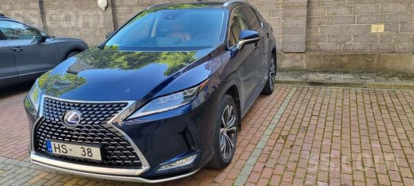 Zils Lexus RX 2022 Rīga, ar dzinēja tilpumu 3.50 L un nobraukumu 58 tūkst. km par 42500 €, foto 2 vietnē AUTOMOTO.COM.LV