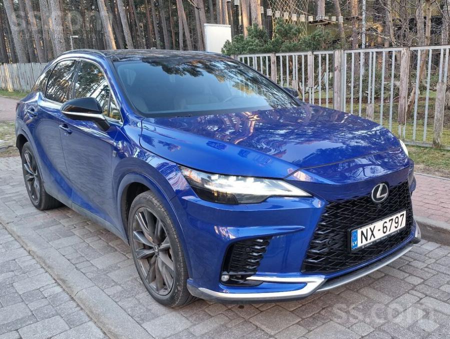 Zils Lexus RX 2023 Jūrmala, ar dzinēja tilpumu 2.50 L un nobraukumu 52 tūkst. km par 60900 €, foto 1 vietnē AUTOMOTO.COM.LV