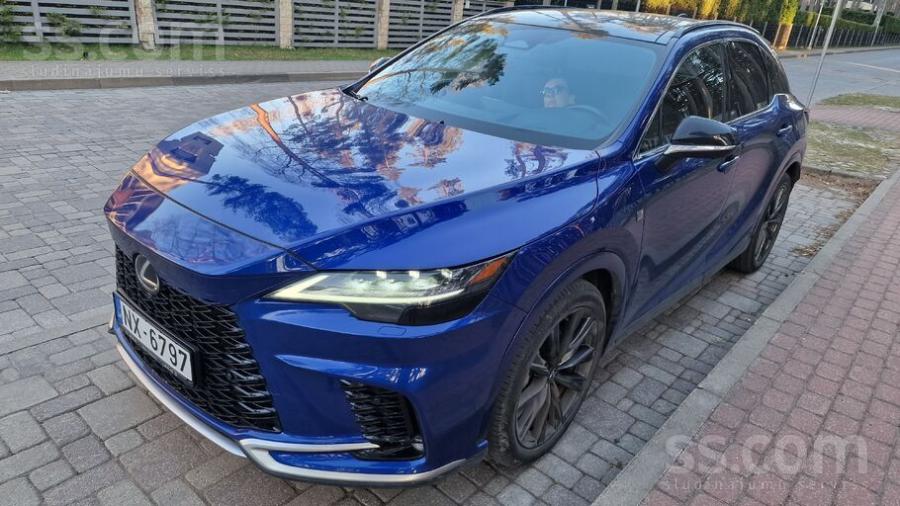 Zils Lexus RX 2023 Jūrmala, ar dzinēja tilpumu 2.50 L un nobraukumu 52 tūkst. km par 60900 €, foto 3 vietnē AUTOMOTO.COM.LV