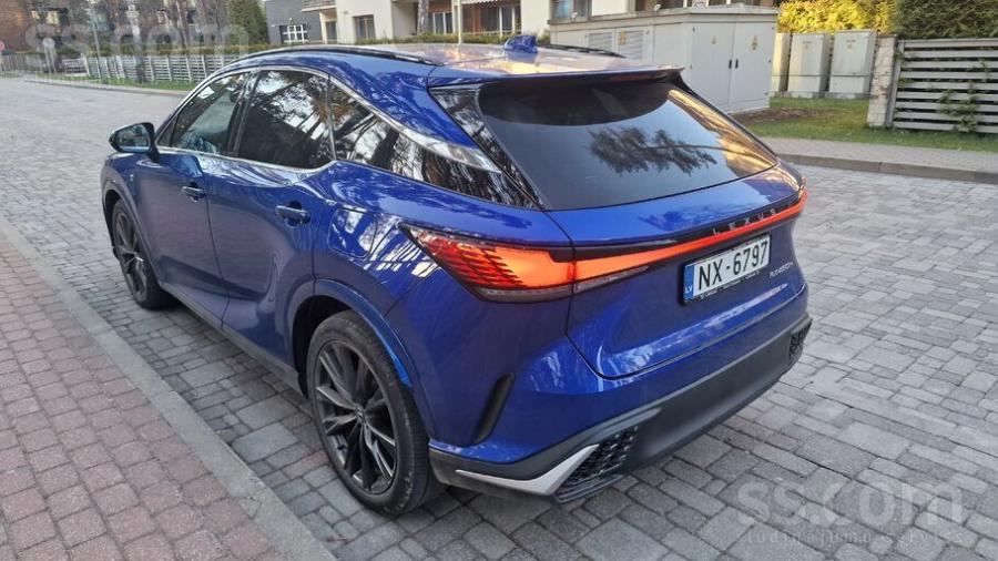 Zils Lexus RX 2023 Jūrmala, ar dzinēja tilpumu 2.50 L un nobraukumu 52 tūkst. km par 60900 €, foto 5 vietnē AUTOMOTO.COM.LV